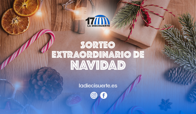 Sorteo extraordinario de Navidad 2021 - La Diecisuerte